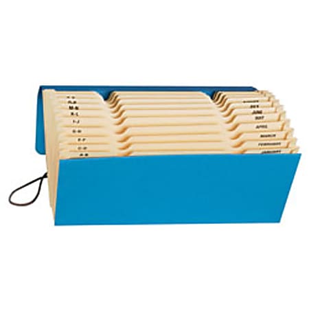 Smead Monthly Expanding File 12 Pockets A Z And Jan Dec 4 12 Expansion ...