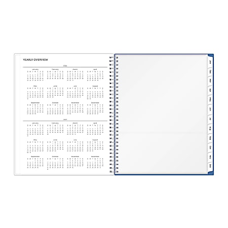 2026 Blue Sky WeeklyMonthly Planner 8 12 x 11 Savoy Cool January To ...