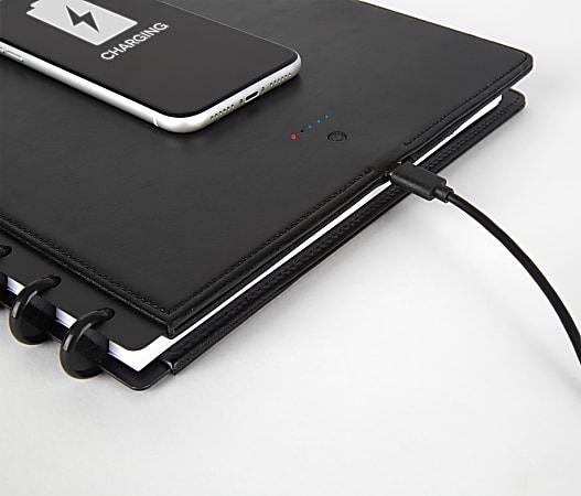 TUL Wireless Charging Discbound Notebook Leather Cover Junior Size ...