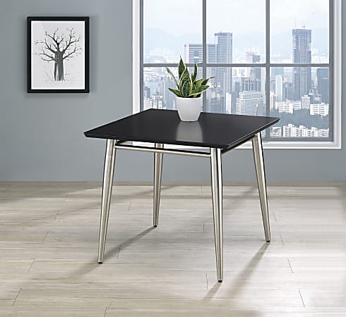 Office Star Brooklyn Square End Table 20 14 H x 22 W x 22 D ...