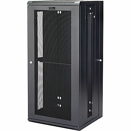 StarTech.com Wallmount Server Rack Cabinet Hinged Enclosure Wallmount ...