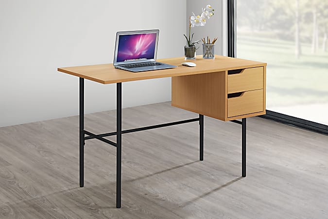 Office Star Denmark 48 W Writing Desk With Lockdowel Fastening System ...
