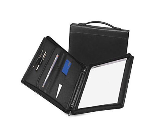 Samsill Regal Zipped folder for tablet leather black 10.1 - ODP ...