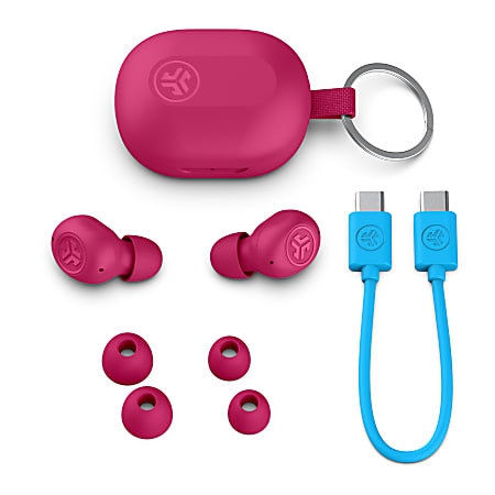 JLab Audio JBuds Mini True Wireless Earbuds Pink - Office Depot