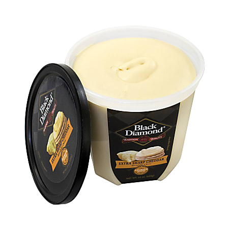 Black Diamond Extra Sharp Cheddar Spread 24 Oz Tub - Office Depot