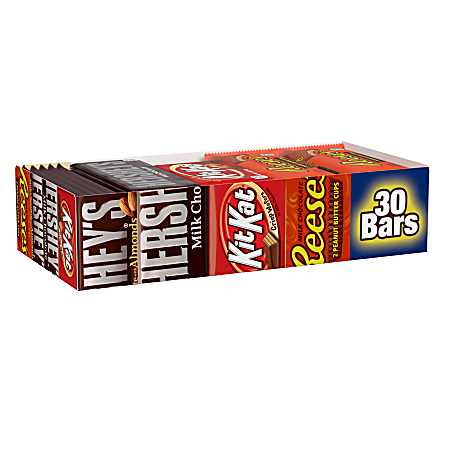 Hersheys Chocolate Full Size Variety PackMars Chocolate Full Size ...