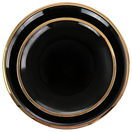 Gibson Home Premier Gold Dinnerware Set Assorted Colors - Office Depot