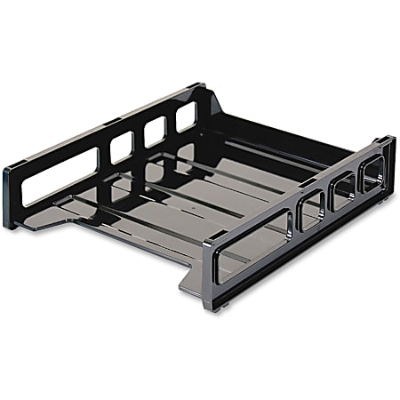 Officemate Front Load Letter Tray 10 12 H x 12 12 W x 2 78 D Black ...
