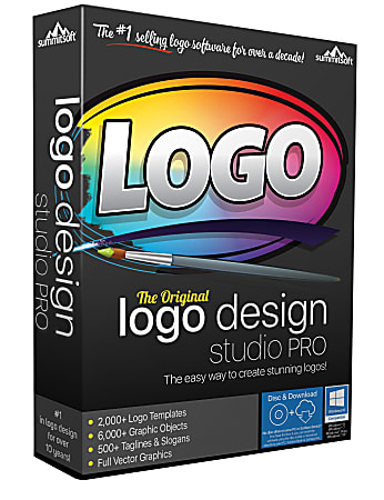 Summitsoft Logo Design Studio Pro Disc - Office Depot