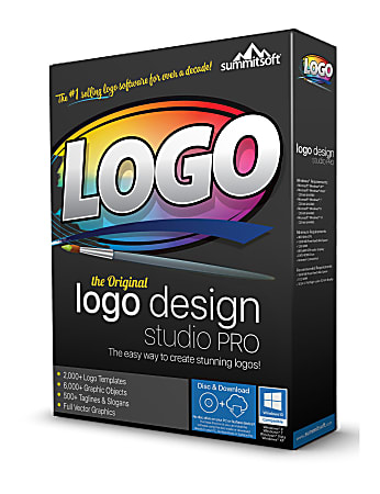 Summitsoft Logo Design Studio Pro Disc - Office Depot