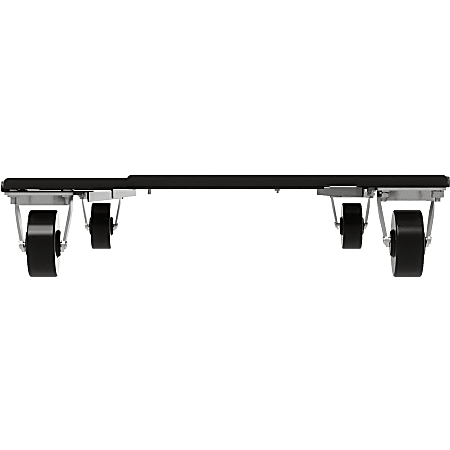 Lorell Commercial Cabinet Dolly Metal 42 W x 24 D x 4 H Black - Office ...