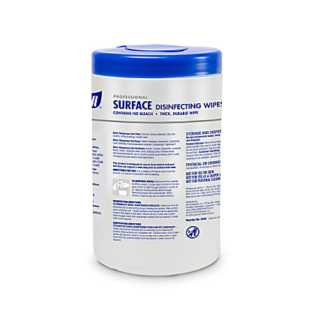 Purell Professional Surface Disinfecting Wipes 7 x 8 110 Wipes Per ...