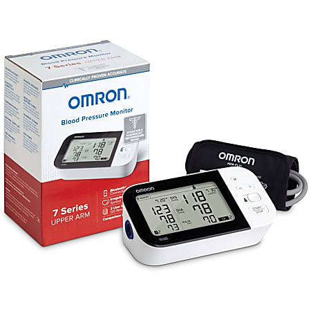 Omron 7 Series Wireless Upper Arm Blood Pressure Monitor For Blood ...