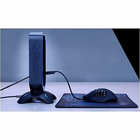 Enhance Headset Stand Desktop Desk Black For Headset Game USB Hub USB ...