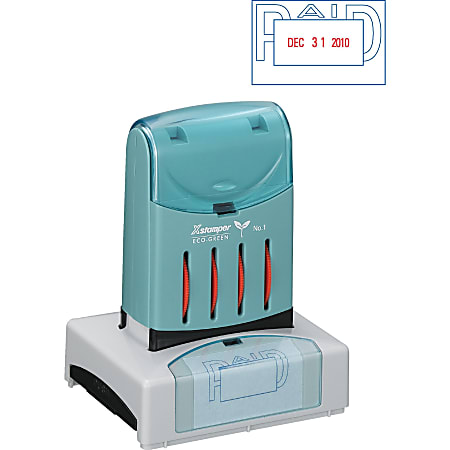 Xstamper VersaDater Paid Stamp - Office Depot