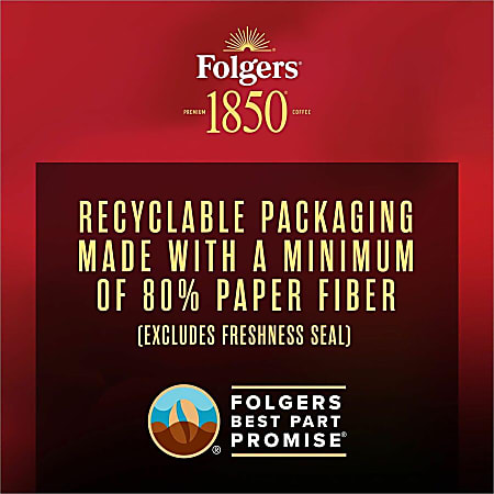 Folgers Ground Black Gold Dark Roast Ground Coffee Black Coffee Dark ...
