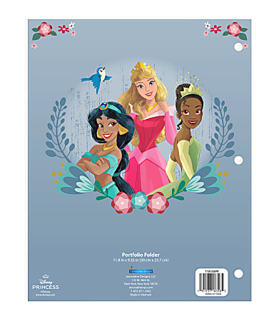 Disney Princess 2 Pocket Paper Folder 11.75 x 9.5 - Office Depot