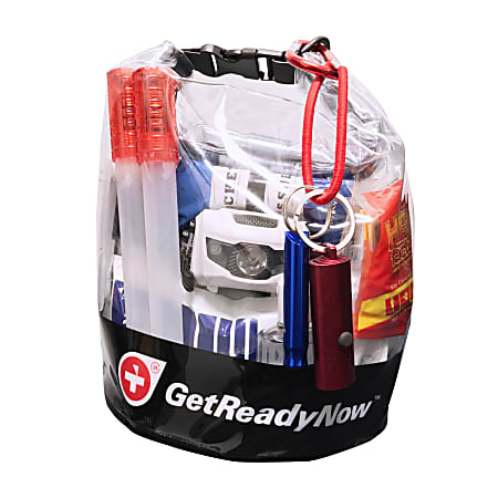 GetReadyRoom Corporate Emergency Pack Sample - Office Depot