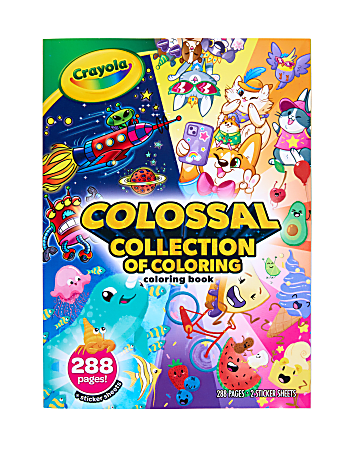 crayola kids coloring book