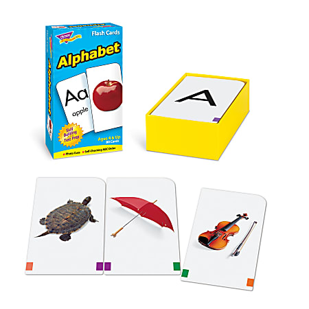 TREND Alphabet Skill Drill Flash Cards 6 x 3 12 Pre K To Grade 1 Set Of ...