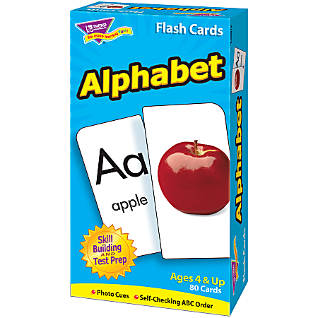 TREND Alphabet Skill Drill Flash Cards 6 x 3 12 Pre K To Grade 1 Set Of ...
