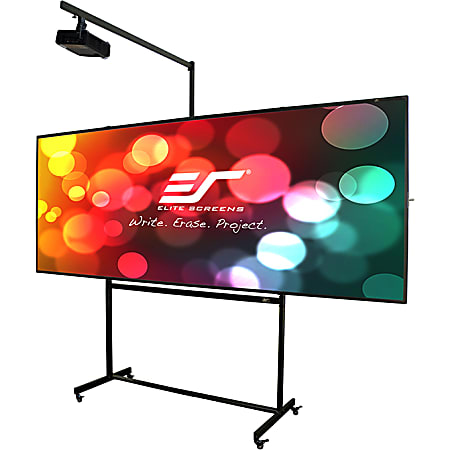 Elite Screens WhiteBoardScreen Series 60 inch Diagonal 43 Ceiling Light ...