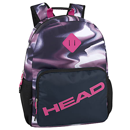 HEAD Backpacks With 17 Laptop Pockets NavyPink Marble Pack Of 24 ...