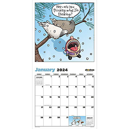 2024 TF Publishing Humor Wall Calendar 12 x 12 Laugh Out Loud January ...