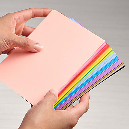 Astrodesigns Colored Cardstock Starter Pack Assorted Colors 4.5 x 6.5 ...