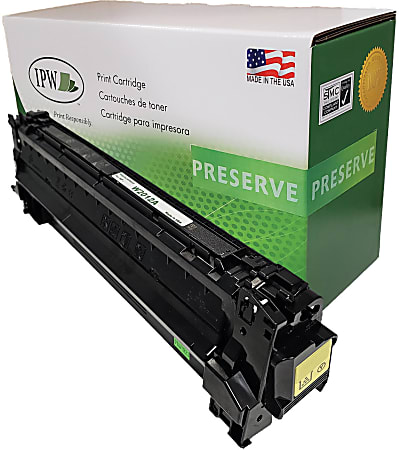 IPW Preserve Remanufactured Yellow Replacement Toner Cartridge for HP ...