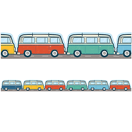 Eureka School Extra Wide Deco Trim Adventurer Vanagons 37 Per Pack Set ...