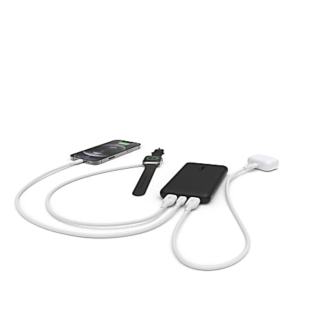BoostCharge 15W Power Bank 10K Black - Office Depot