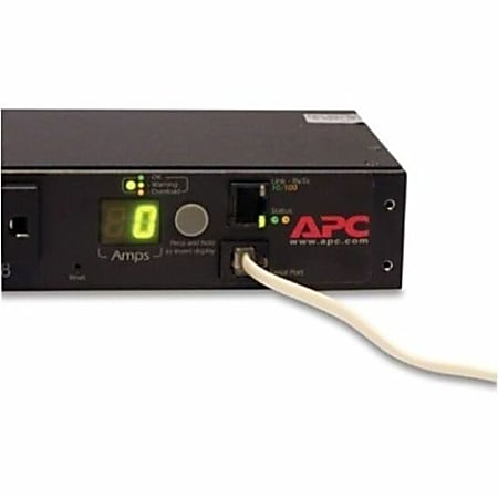 APC NetShelter Rack PDU Switched 1U 1.4kW 120V 15A 8NEMA 5 15P outlets ...