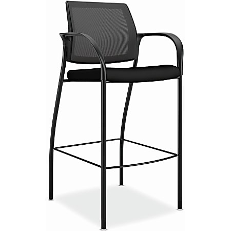 HON Ignition Cafe Stool Black - Office Depot