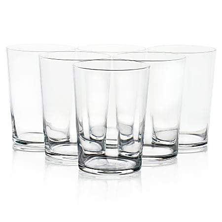 Martha Stewart Bowey 12 Piece Double Old Fashion And Highball Glassware ...