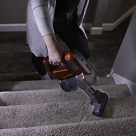 Atrix Rapid Red Cordless Bagless Stick Vacuum - Office Depot