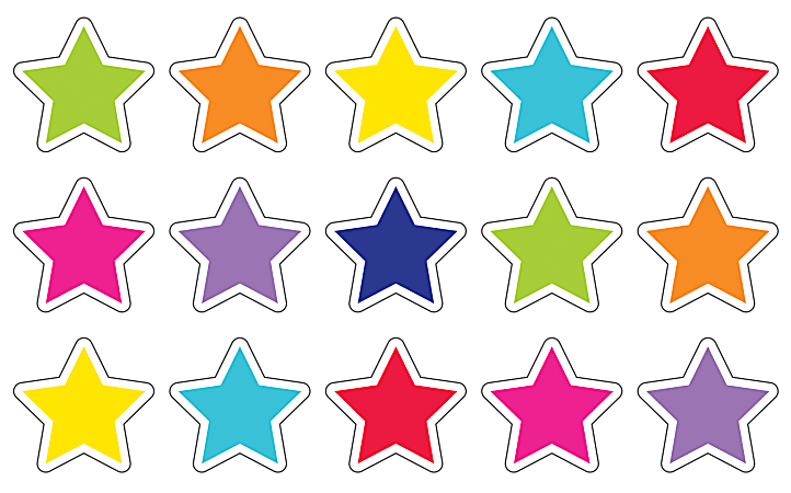 how to color stars