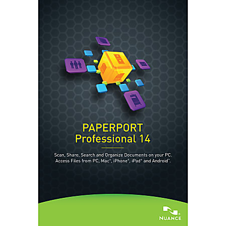 PaperPort Professional 14 Traditional Disc - Office Depot