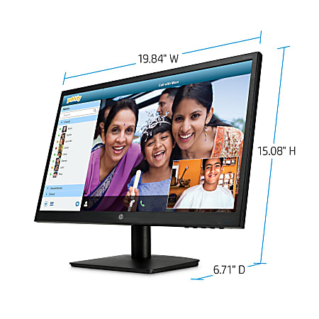 HP 22yh 21.5 Full HD LED Monitor 2QU11AAABA - Office Depot