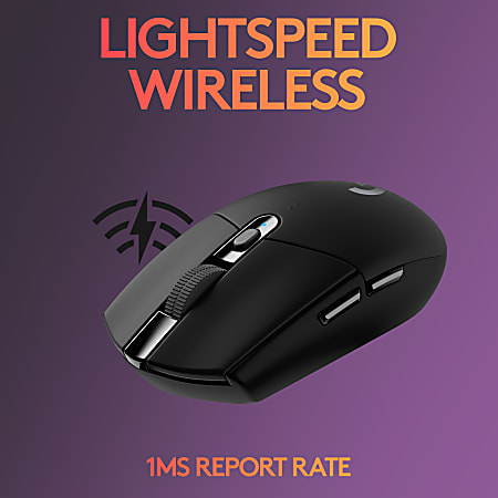 Logitech G305 LIGHTSPEED Wireless Optical Gaming Mouse Black 910 005280 ...