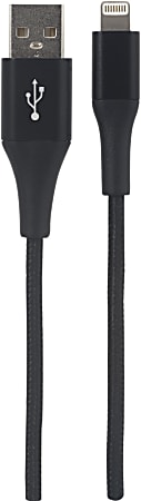 Ativa Lightning Cable 6 Black 45381 - Office Depot