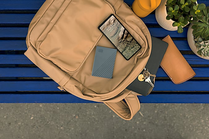 Western Digital My Passport USB C Portable Hard Drive 5TB Silicon Gray ...