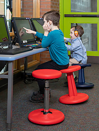 Kore Design Kids Wobble Chair Pale Blue - Office Depot