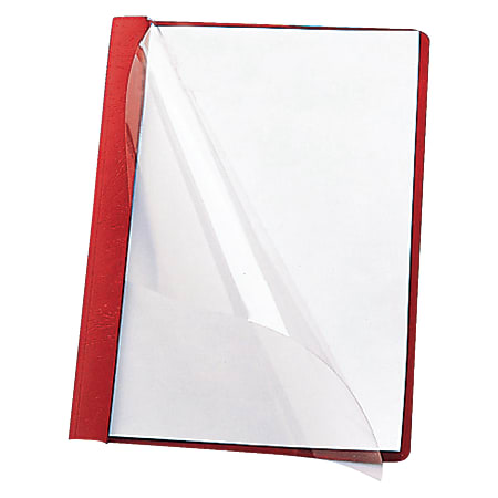 Smead Poly Brief Covers Red Pack Of 25 - ODP Business Solutions