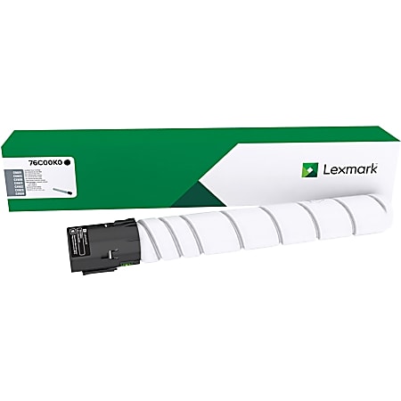 Lexmark 76C0HK0 Black High Yield Collection Program Toner Cartridge ...