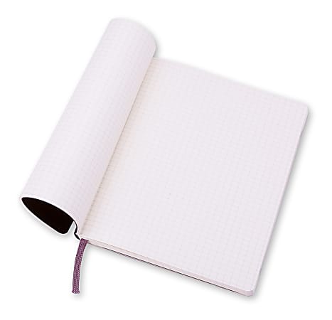 Moleskine Classic Soft Cover Notebook 7 12 x 10 Squared 192 Pages Black ...