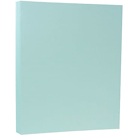 JAM Paper Color Multi Use Printer Copy Paper Aqua Blue Letter 8.5 x 11 ...