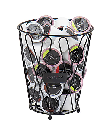 Mind Reader Alloy Single Serve Coffee Pod Countertop Storage Organizer ...