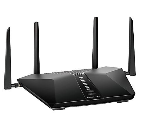 Netgear Nighthawk AX6 Wireless Wi Fi 6 Stream Router RAX50 100NAS - Office Depot