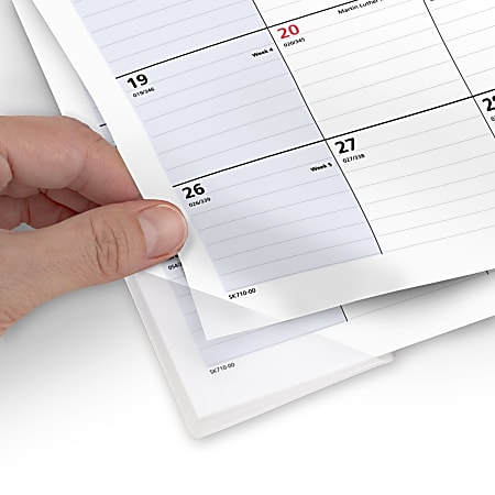 2025 AT A GLANCE QuickNotes Compact Monthly Desk Pad Calendar 18 x 11 ...